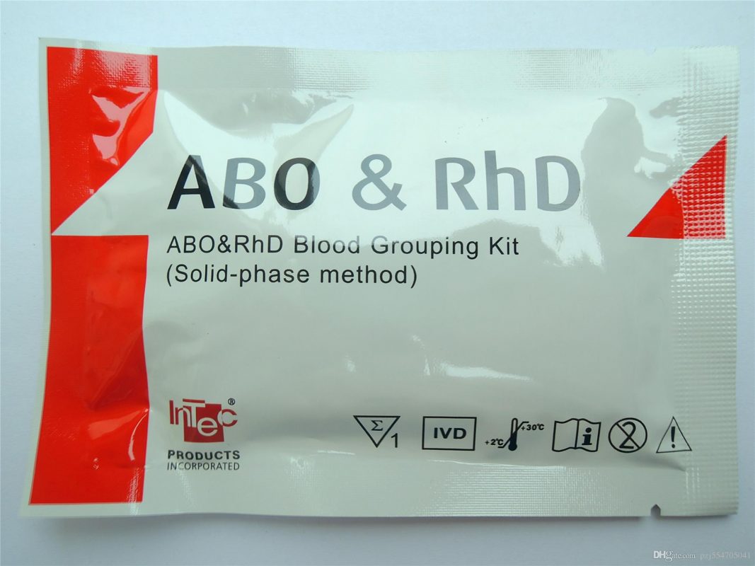 abo & rhd blood grouping kits – MedqSupplies